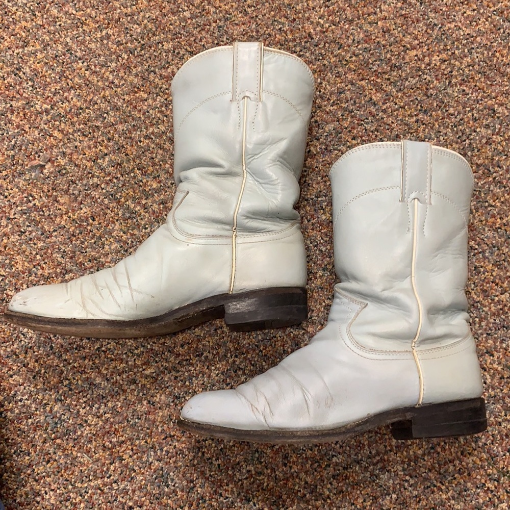 Justin Roper Boots & Belt (Set) - Gem